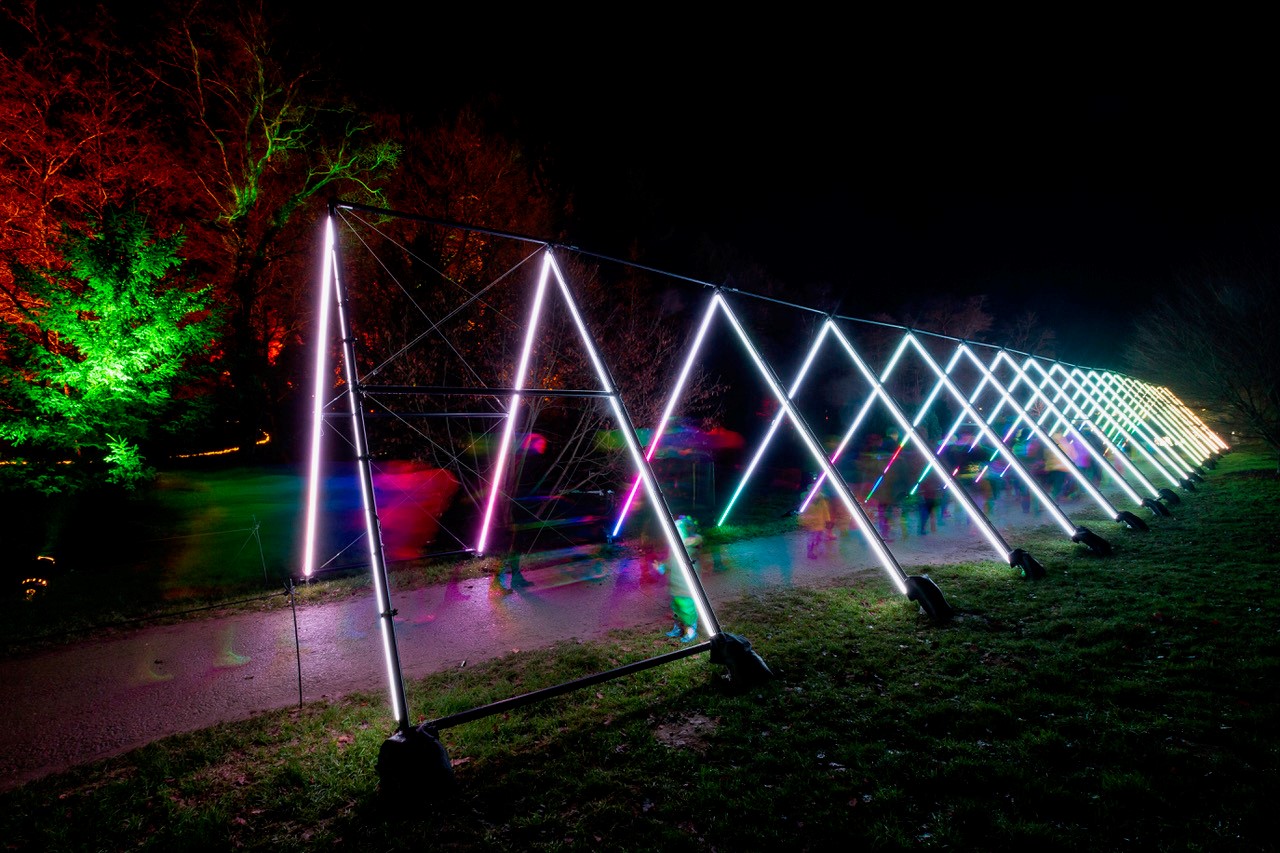 Houston Botanic Garden’s Lightscape Trail to Feature Fire, Neon, Giant ...