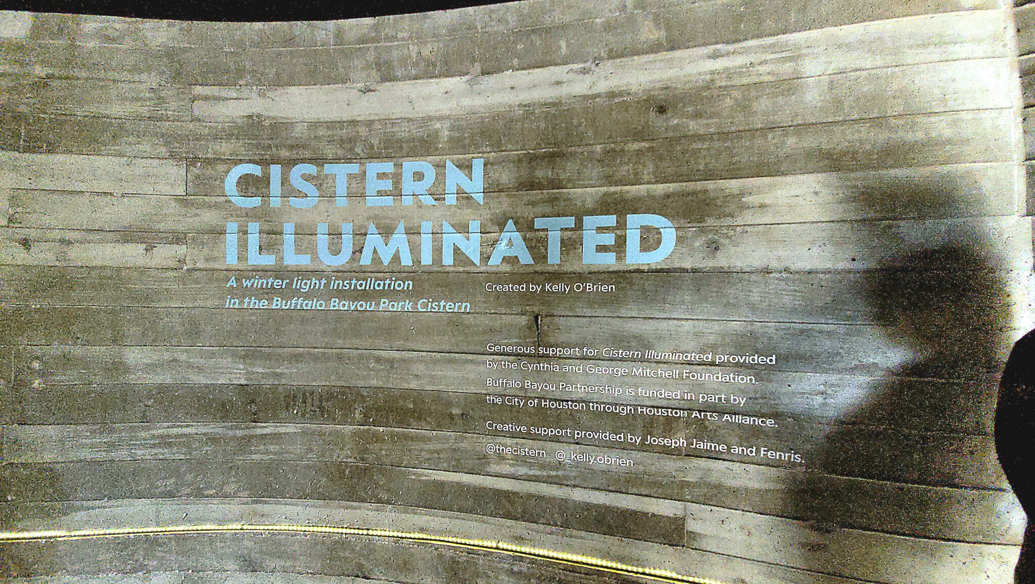 Cistern Illuminated Returns to the Buffalo Bayou Park Cistern – HOT IN ...