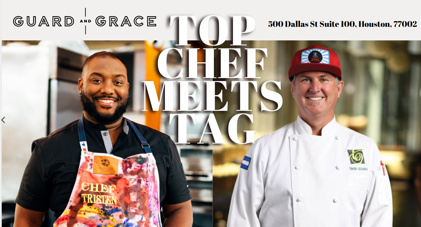 TAG MEETS TOP CHEF: An Exclusive Dinner with Chef Troy Guard and Chef ...